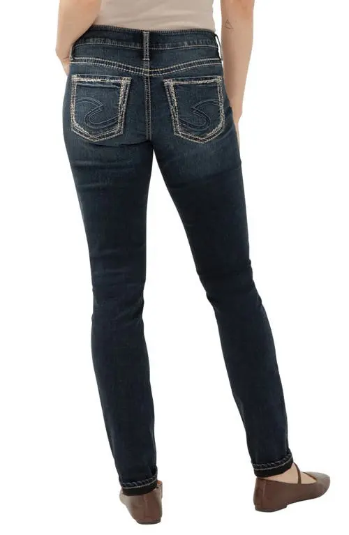 SILVER JEANS CO. Skinny Girlfriend Jeans