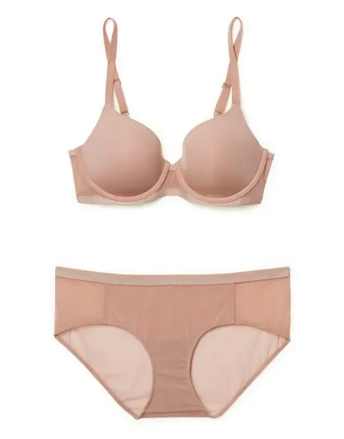 ADORE ME Fallon Hipster Panties - Medium Beige