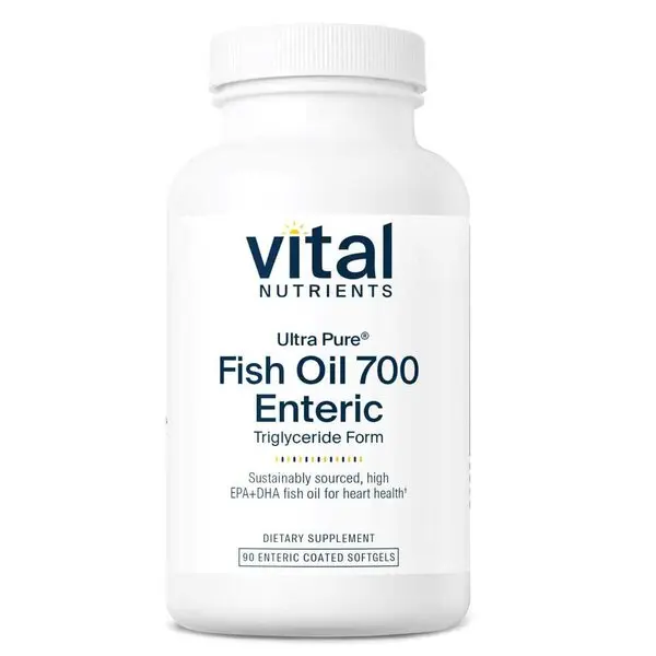 VITAL NUTRIENTS Ultra Pure Fish Oil 700 Enteric Tf 90 Softgels - One-color