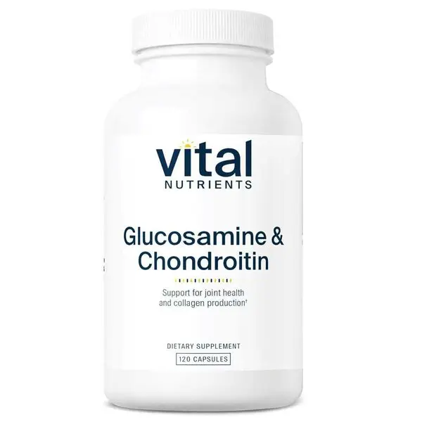 VITAL NUTRIENTS Glucosamine And Chondroitin Sulfate 120 Capsules - One-color