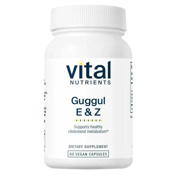 VITAL NUTRIENTS Guggul E & Z 99% 60 Capsules - One-color