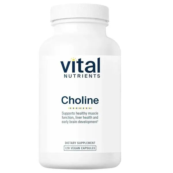 VITAL NUTRIENTS Choline 120 Capsules - One-color