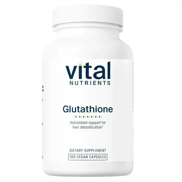 VITAL NUTRIENTS Glutathione 400mg 100 Capsules - One-color