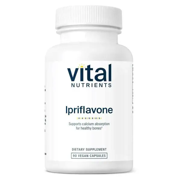 VITAL NUTRIENTS Ipriflavone 600mg 90 Capsules - One-color