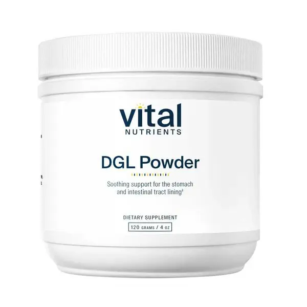 VITAL NUTRIENTS Dgl Powder 120 Grams