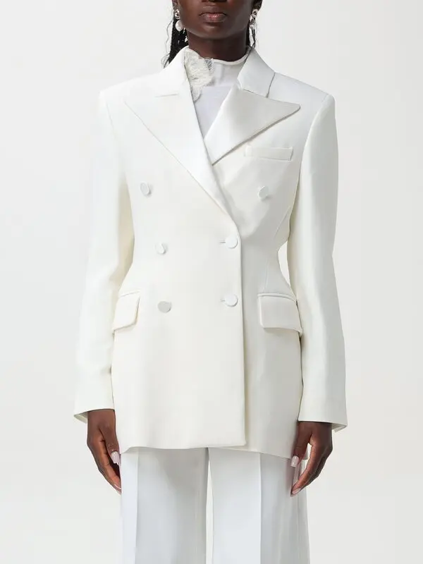 Ermanno Scervino Double-breasted Jacket - White