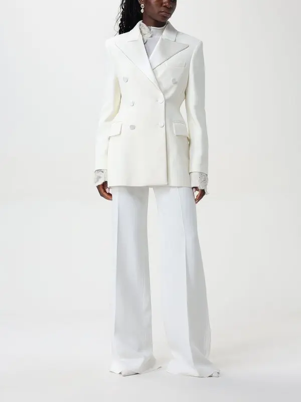 Ermanno Scervino Double-breasted Jacket - White