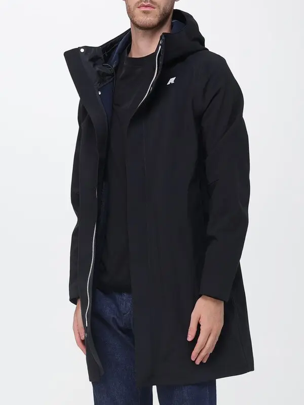 K-WAY Thomas Bonded Waterproof Nylon Knee-length Parka
