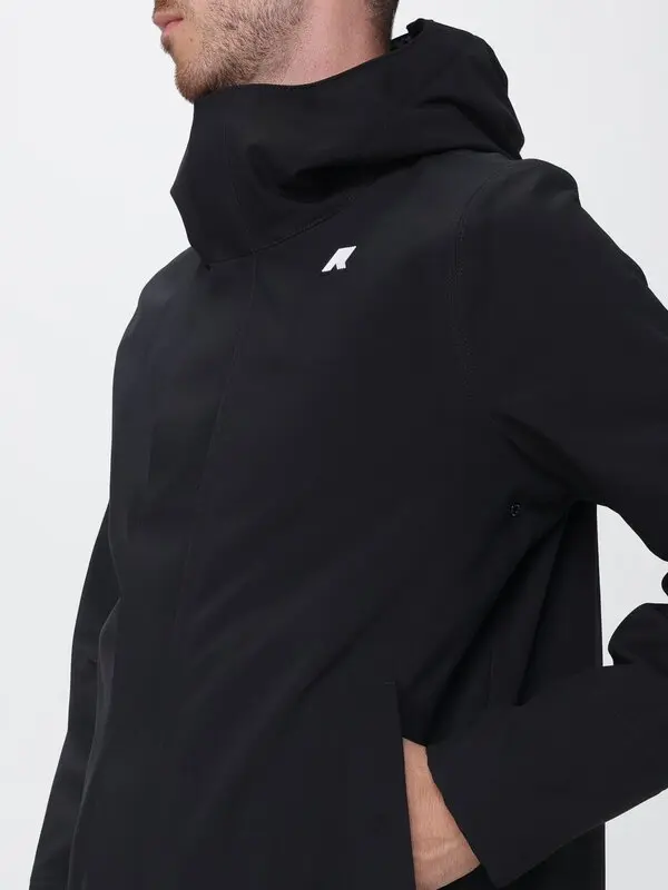K-WAY Thomas Bonded Waterproof Nylon Knee-length Parka