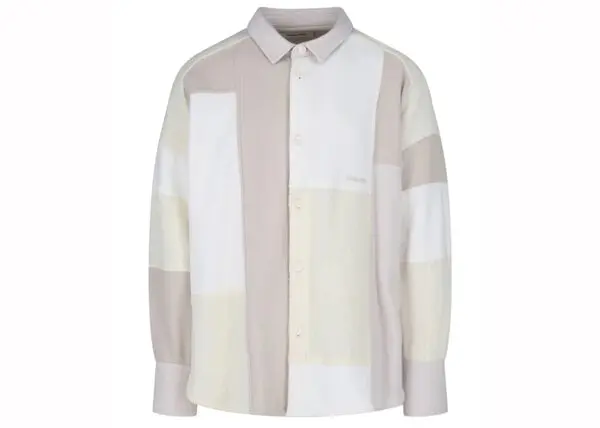 AMBUSH Patchwork Shirt Jacketin - White/multi