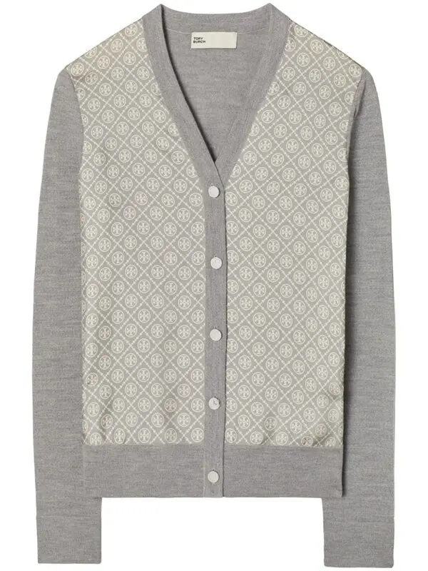 Tory Burch Wool V-neck Cardigan