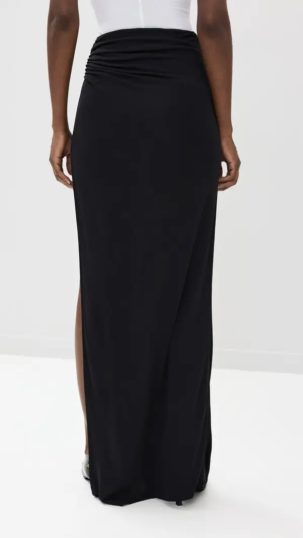Casablanca Maxi Draped Skirt
