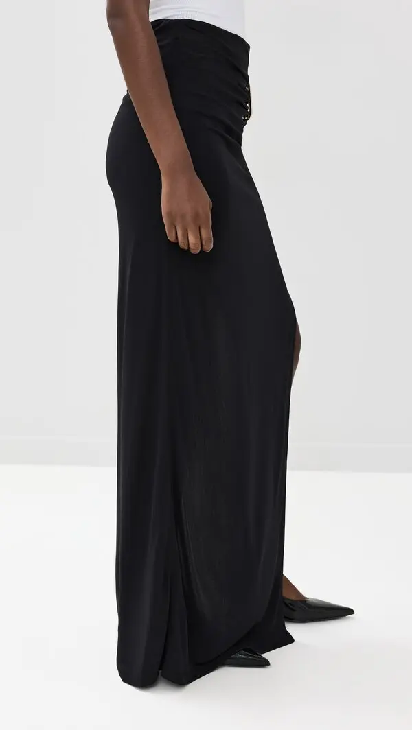 Casablanca Maxi Draped Skirt