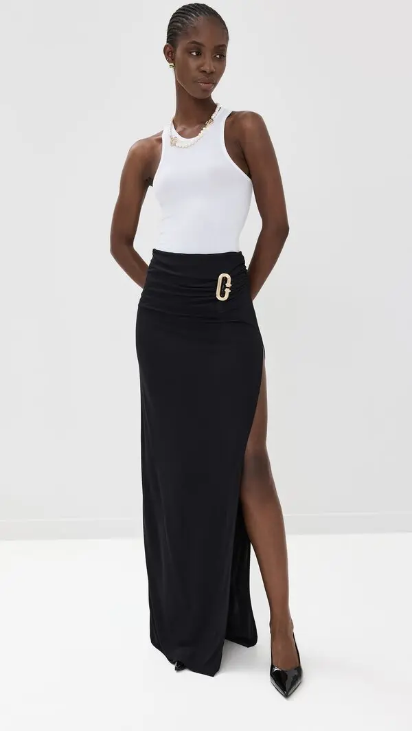 Casablanca Maxi Draped Skirt