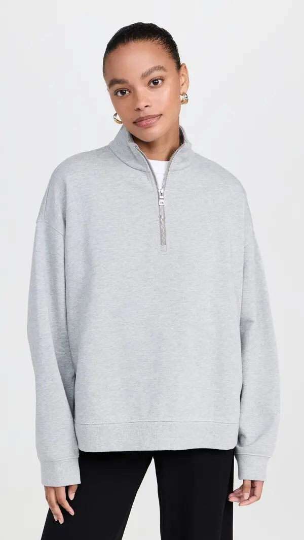 Marissa Webb Teagan Quarter Zip Sweatshirt