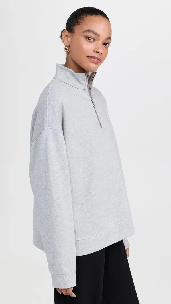 Marissa Webb Teagan Quarter Zip Sweatshirt