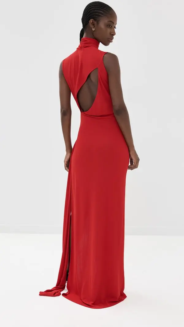 designer floor length evening dresses V-Neck Lace Stain A-Line Floor-length Evening Dress, Black / 0 main image 1