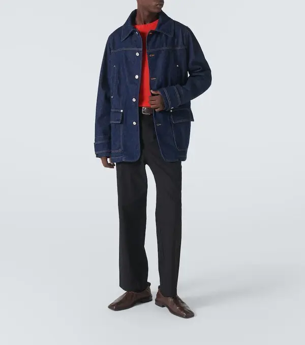 WALES BONNER Shadow Denim Jacket