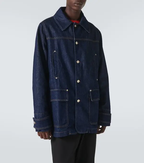 WALES BONNER Shadow Denim Jacket