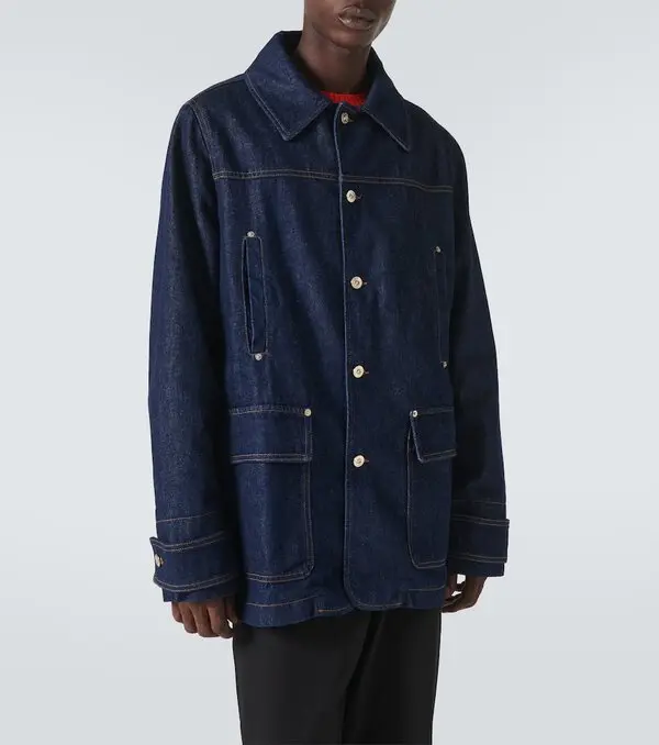 WALES BONNER Shadow Denim Jacket