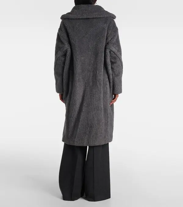 Max Mara Teddy Bear Icon Wool And Silk-blend Coat