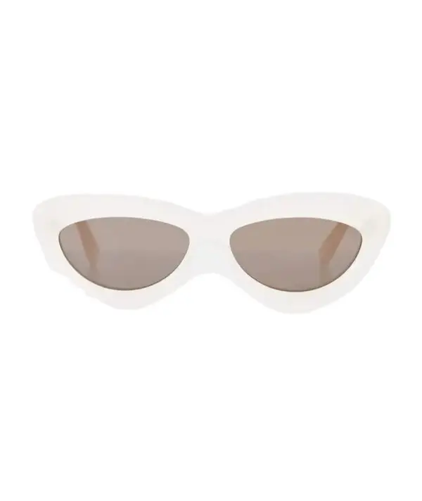 Loewe Logo Cat-eye Sunglasses - White