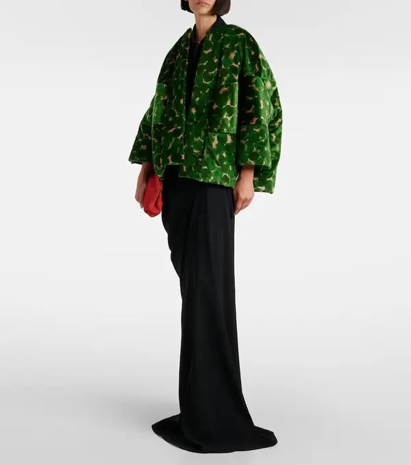 Dries Van Noten Draped Maxi Skirt - Black