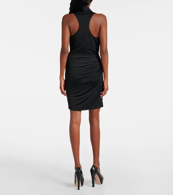TOM FORD Draped Jersey Minidress
