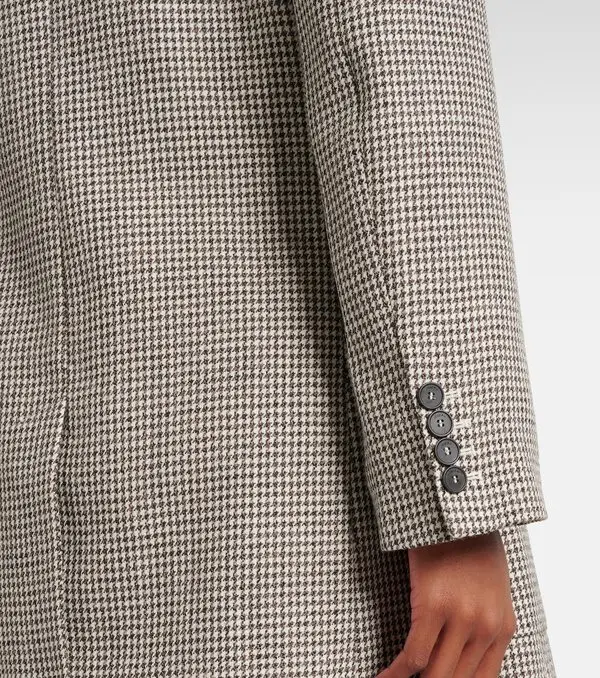 JOSEPH Mouline Leandre Wool-blend Blazer
