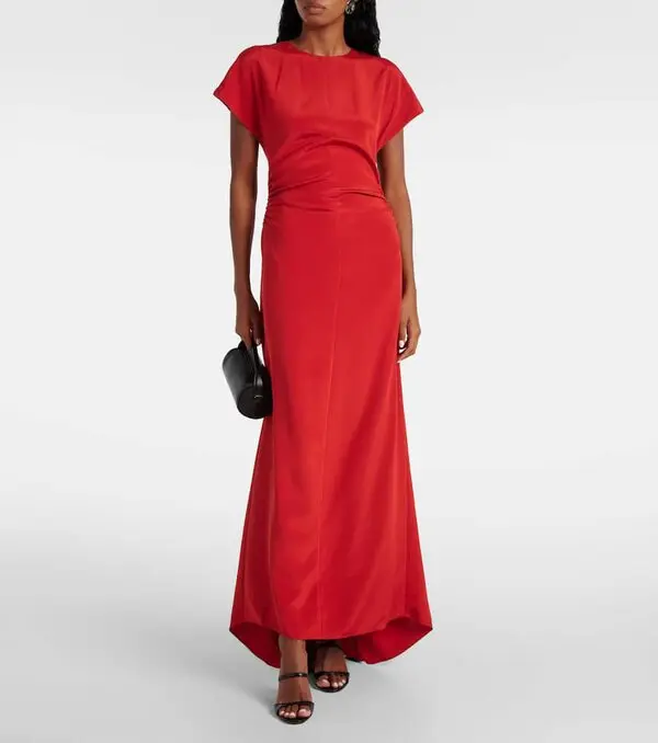 Tove Neveah Silk-blend Gown