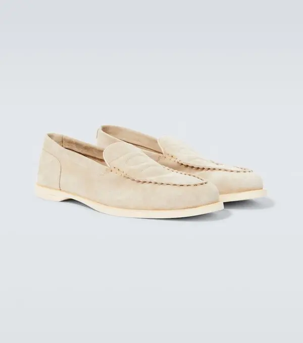 John Lobb Suede Loafers