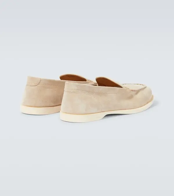 John Lobb Suede Loafers