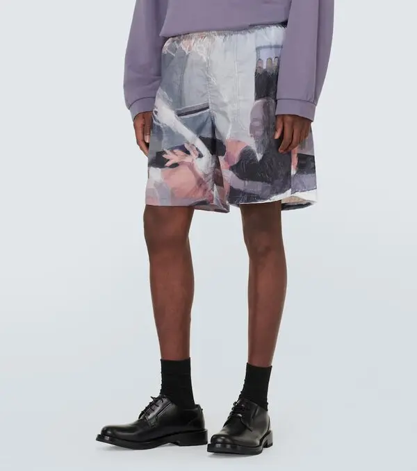 Undercover X Helen Verhoeven Printed Shorts