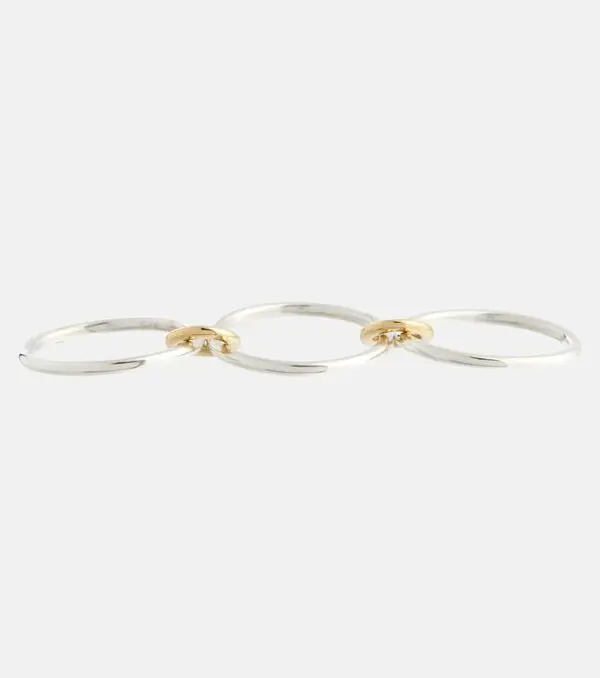 SPINELLI KILCOLLIN Solarium Sg Linked Rings - Silver