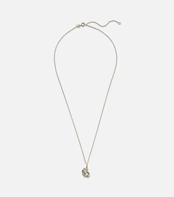 STONE AND STRAND 10kt Necklace With Diamonds - Gold