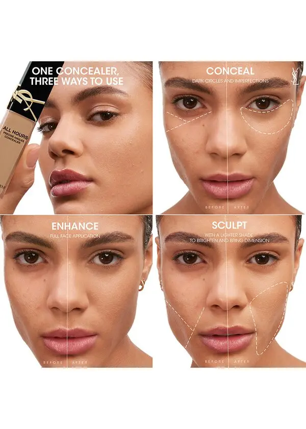 Saint Laurent All Hours Precise Angles Concealer - Dn1