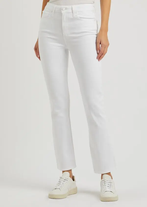 Paige Cindy Slim-leg Cropped Jeans