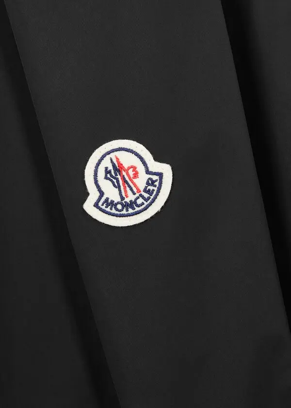 Moncler Traversier Hooded Nylon Jacket - Black