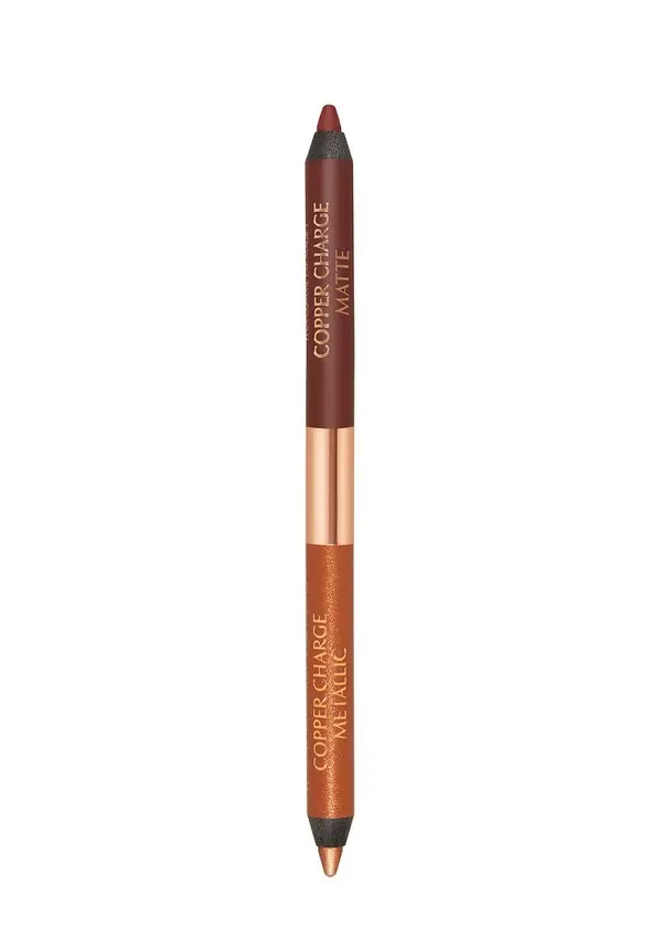 Charlotte Tilbury Double Ended Liner, Eyeliner Slides - Copper Charge