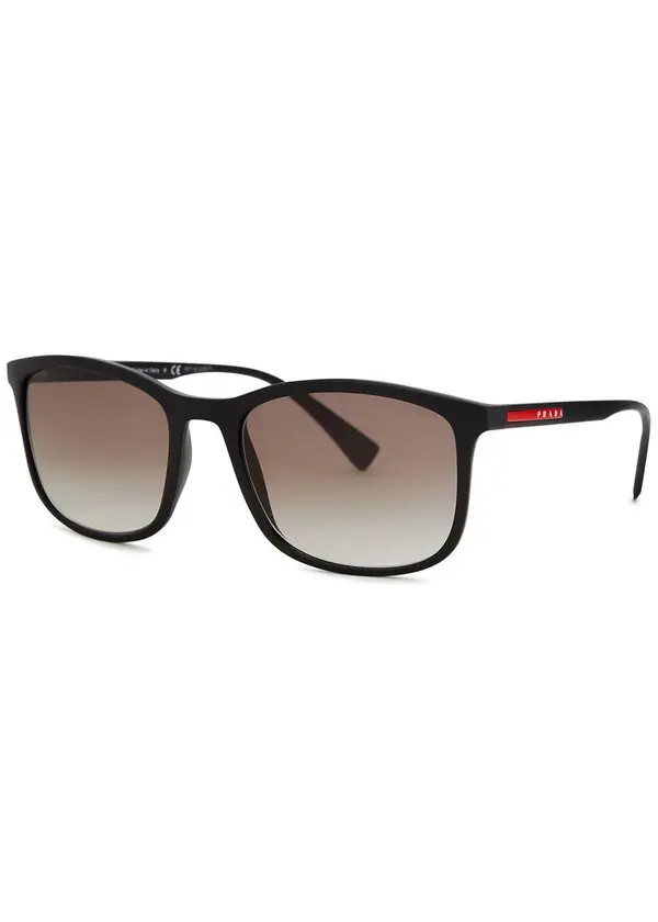 Prada Square-frame Sunglasses - Black
