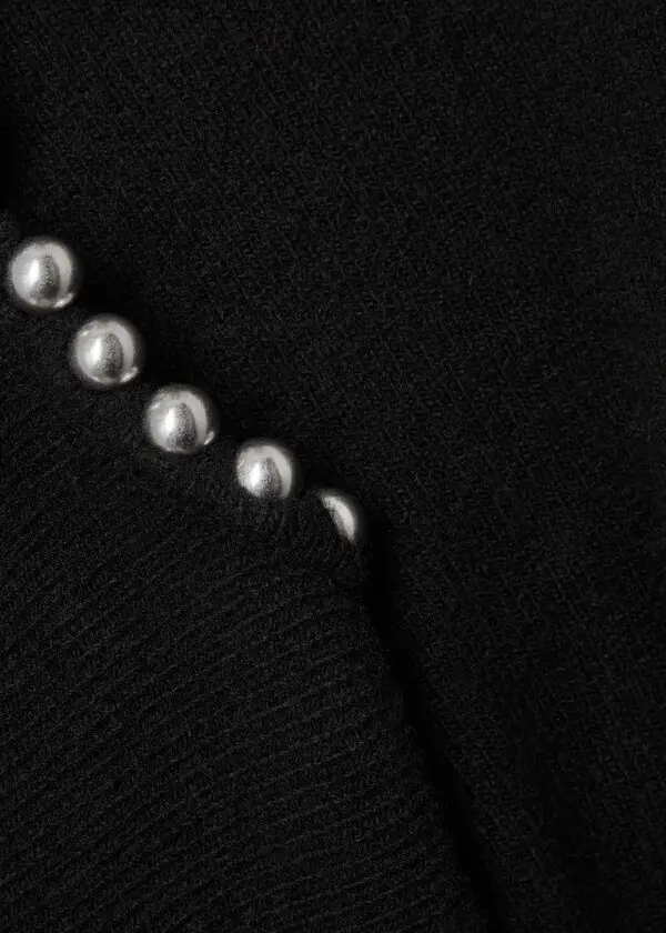 Alexander Wang Bead-embellished Wool-blend Jumper