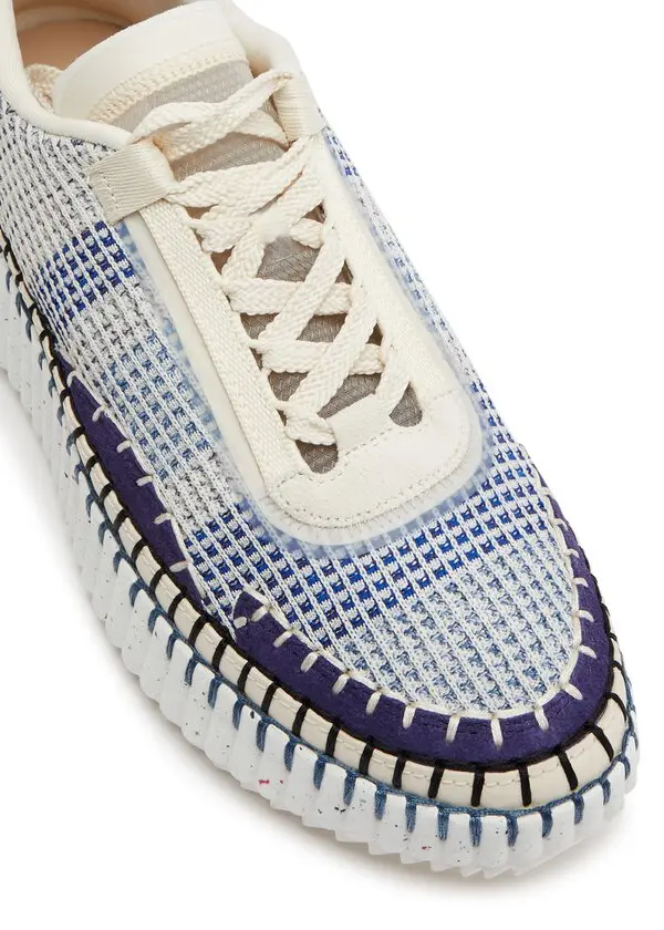 Chloé Nama Panelled Sneakers - Multicoloured