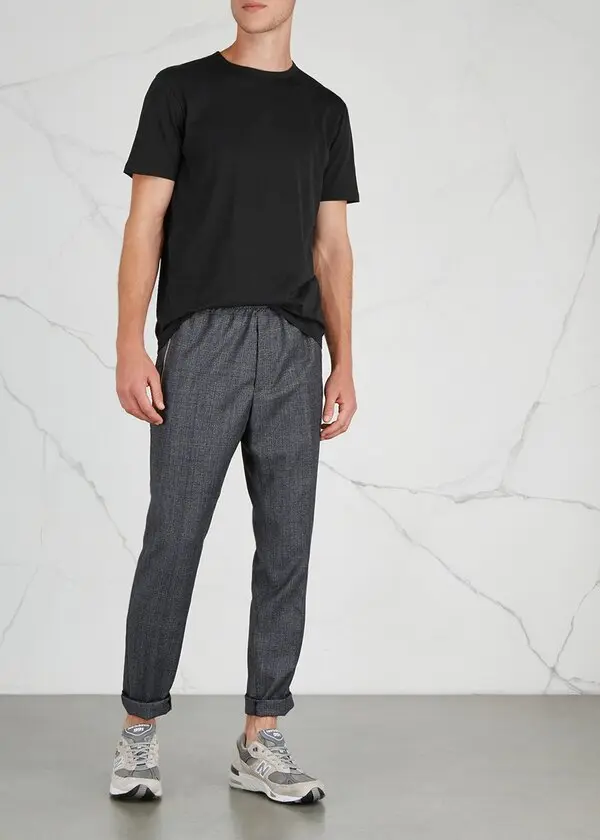Sunspel Cotton T-shirt - Black