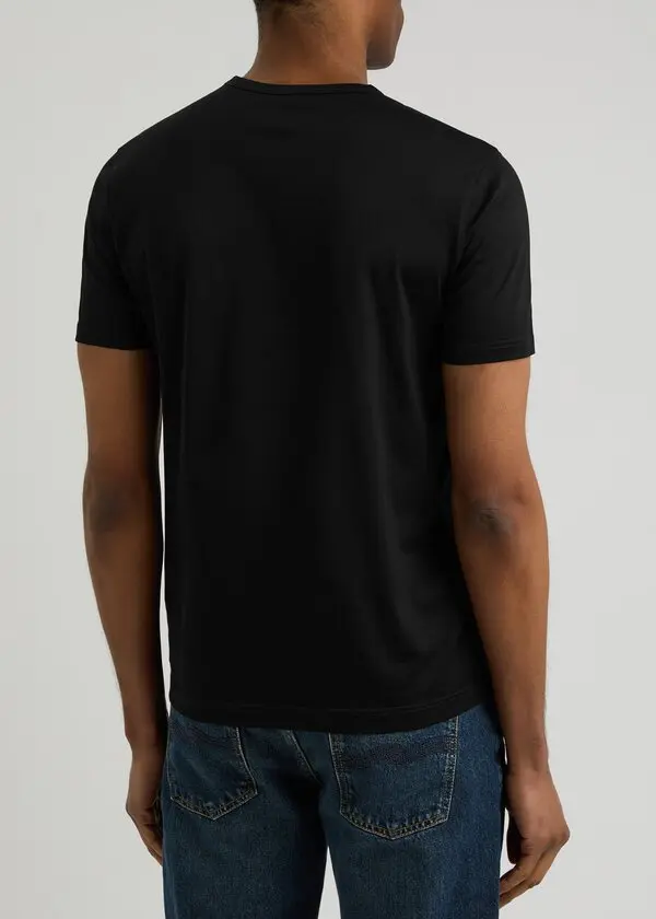 Sunspel Cotton T-shirt - Black