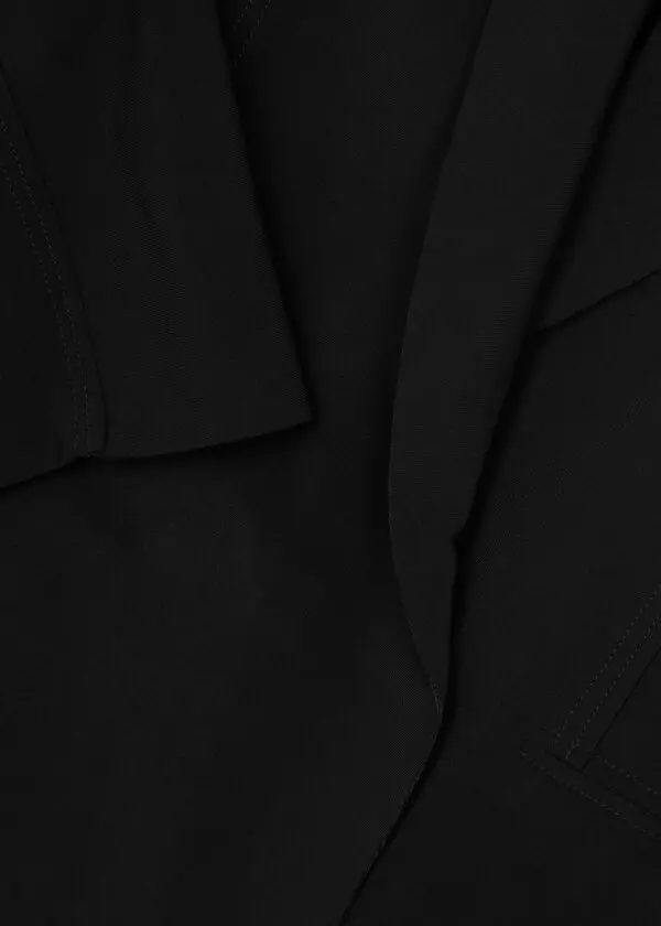 Norma Kamali Oversized Stretch-jersey Blazer