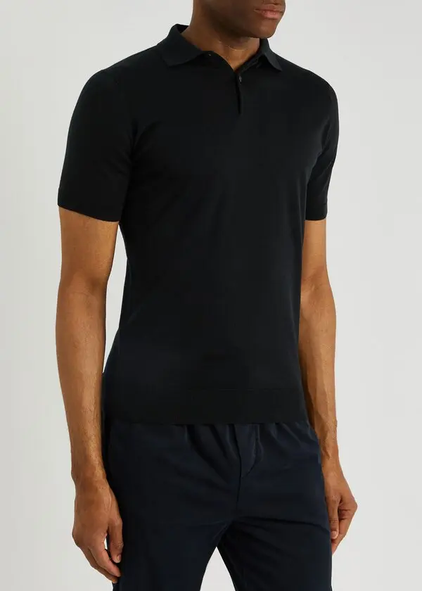 John Smedley Payton Wool Polo Shirt
