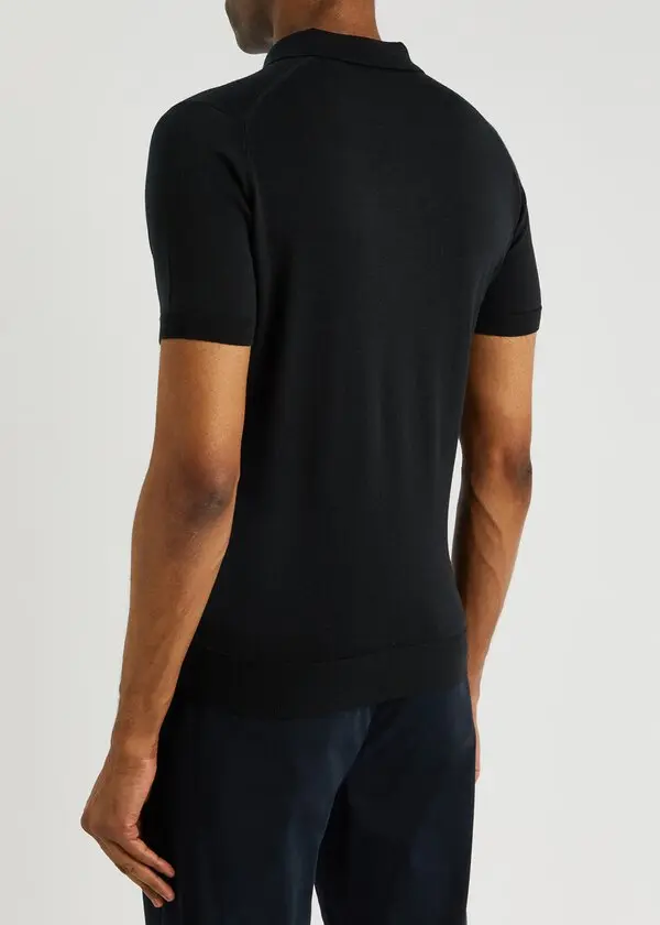 John Smedley Payton Wool Polo Shirt