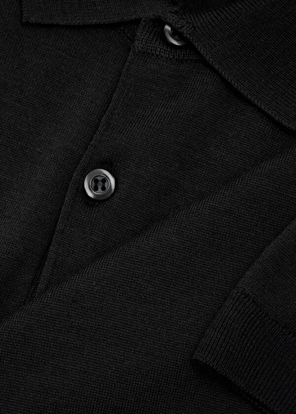 John Smedley Payton Wool Polo Shirt