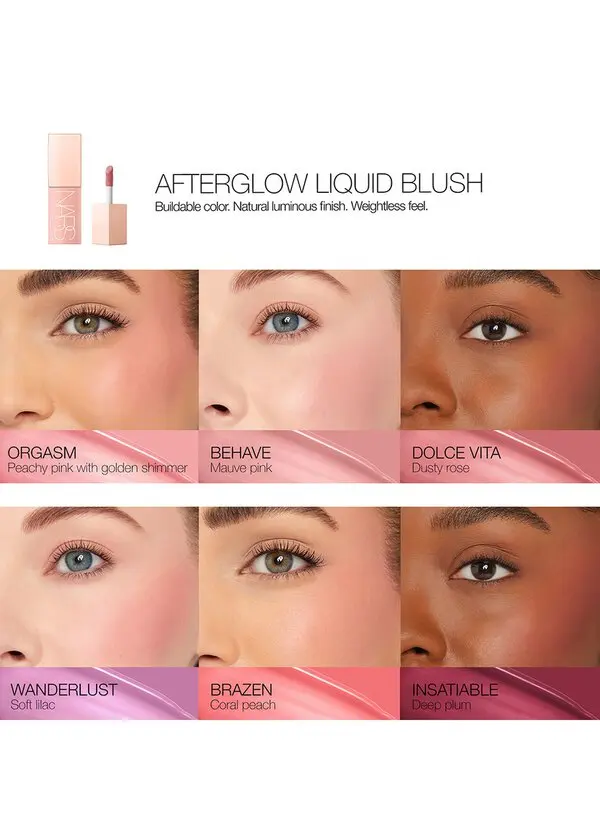 NARS Afterglow Liquid Blush