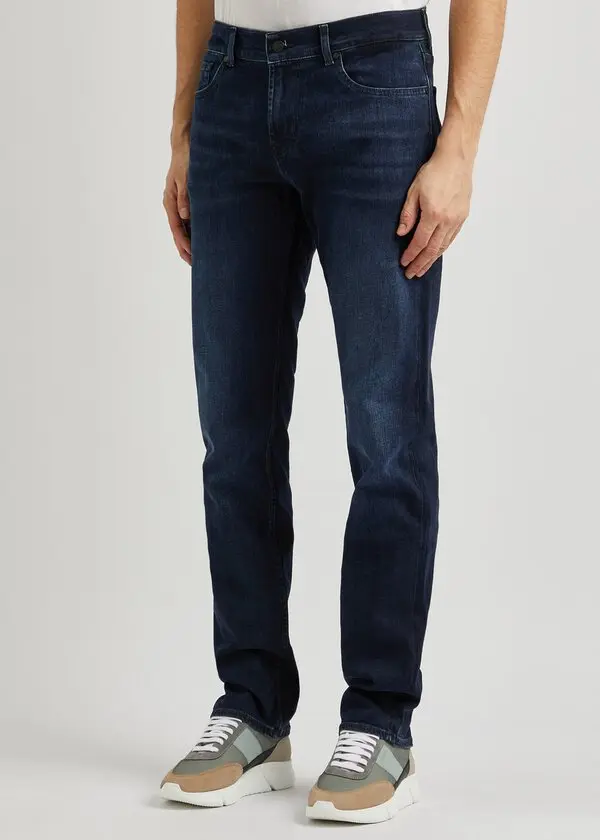 7 For All Mankind Luxe Performance Eco Straight-leg Jeans